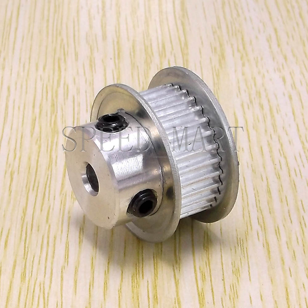 3M Timing Pulley 30T 5mm Bore for Stepper Motor 3D Printer 11mm Width ...