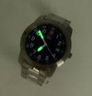 Swiss Army Victorinox Military Blue Day Dial St. Steel Aviation Mens ...