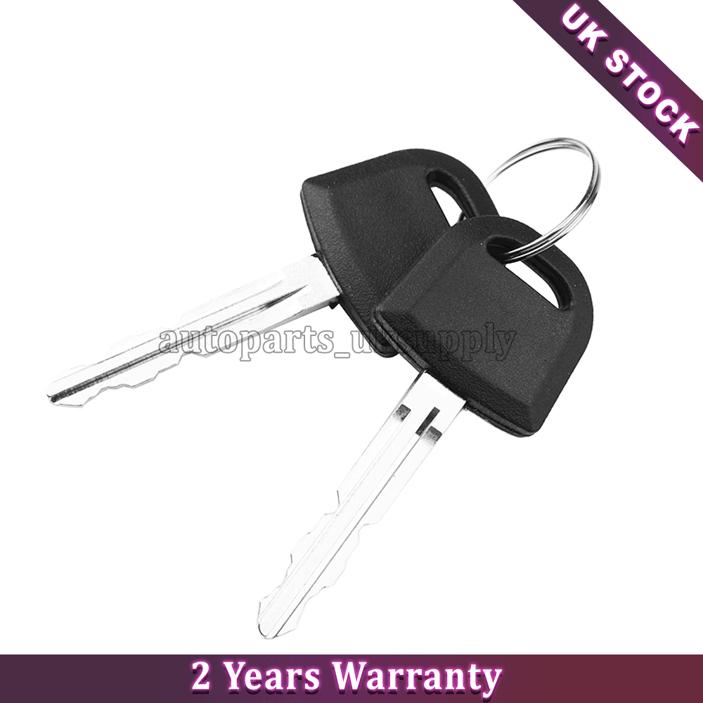 FOR MITSUBISHI L200 96-06 RIGHT LEFT 2 DOOR LOCK BARREL & KEYS SET ...