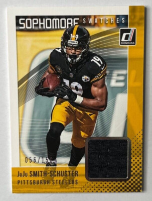 JuJu Smith-Schuster 2018 Panini Donruss Sophomore Swatches PATCH #SS-JJ ...