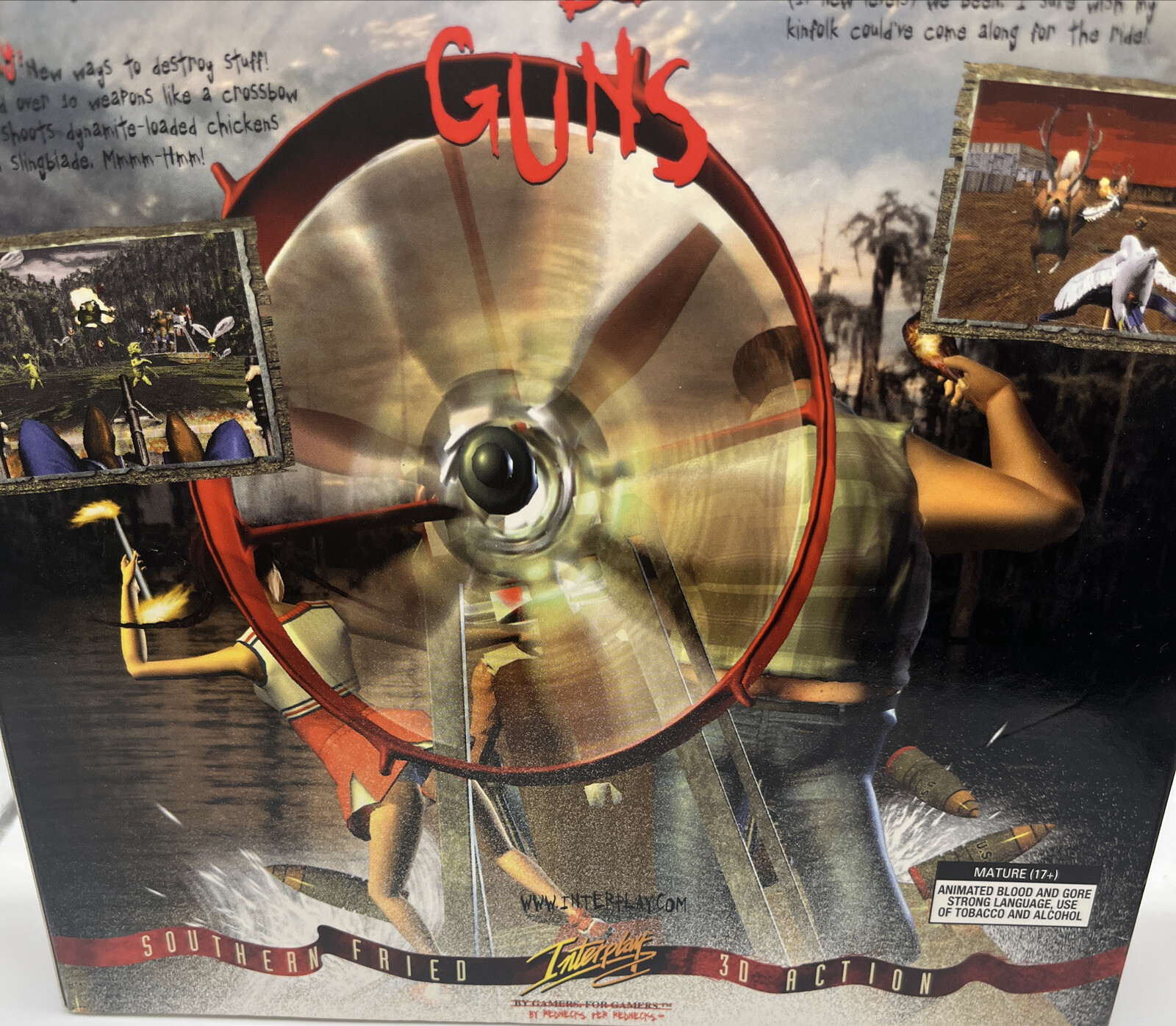 Redneck Rampage Rides Again PC 1998 Big Box New Open Box Cd Rom DOS ...