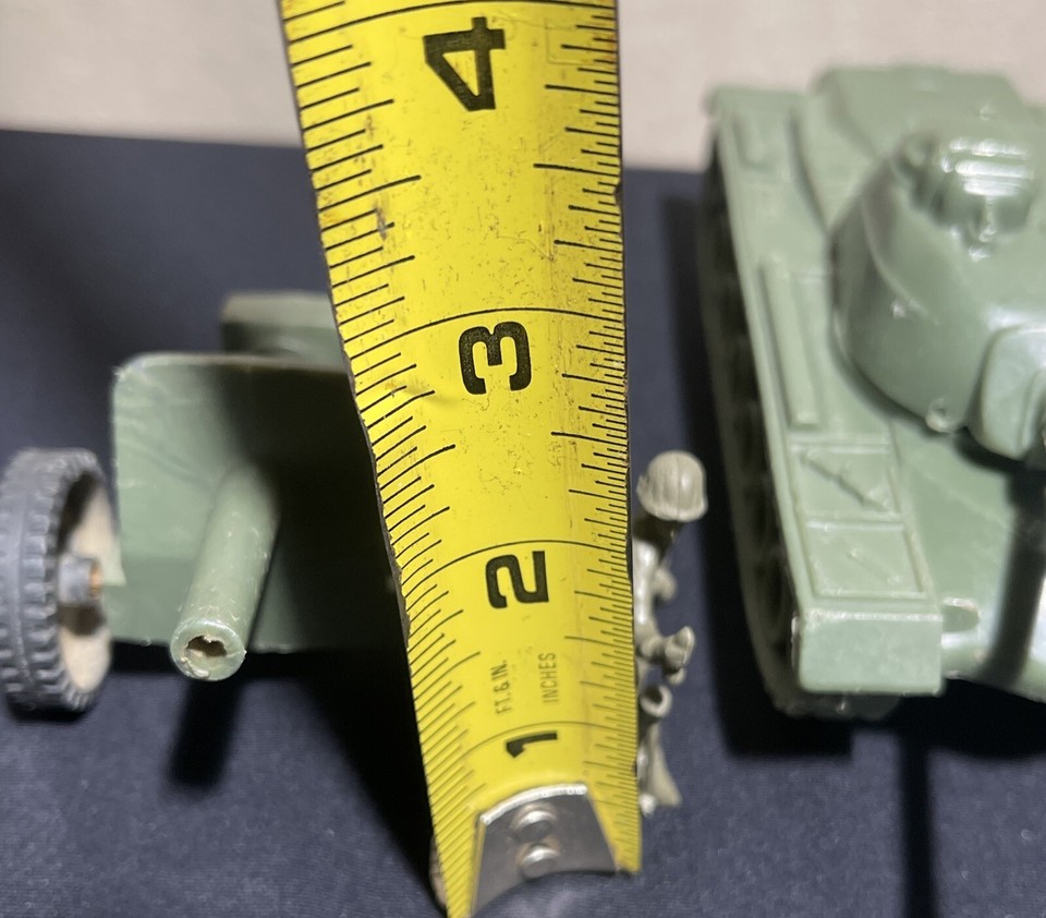 VTG Tim Mee Green Plastic Tank Army Military Vehicles Toys Lot | eBay