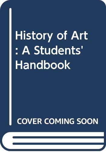 History of Art: Student's Handbook By Marcia Pointon 9780415083997| eBay