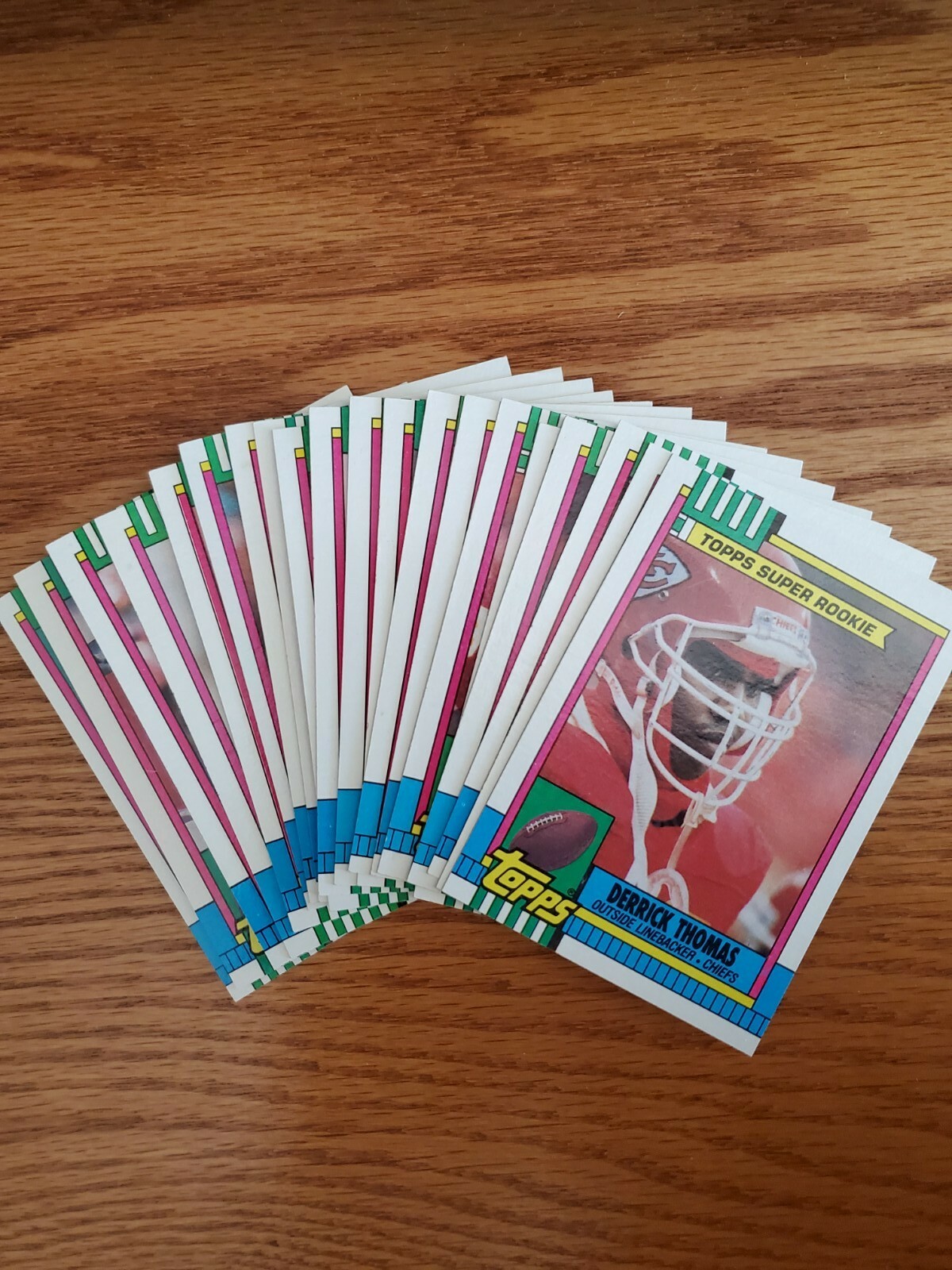 1990 Topps Football Kansas City Chiefs Team Set (20 Cards) | eBay