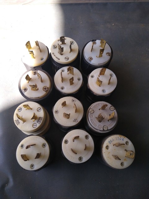 Single Phase Industrial Plug 20A, 250V, 1 PH | eBay