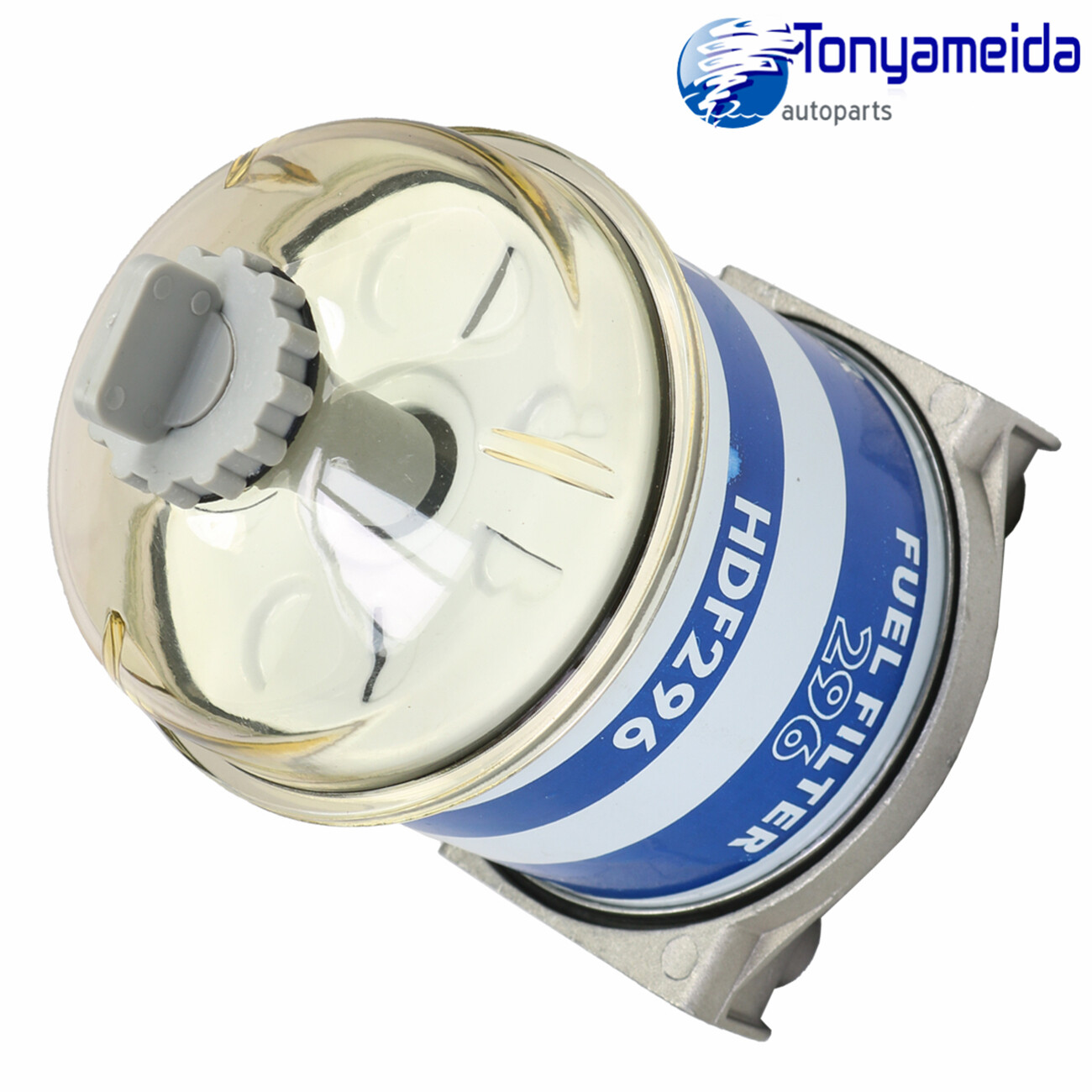 Glass Bowl Diesel Fuel Filter Assembly Fits For Massey Ferguson Ford ...