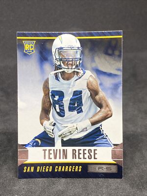TEVIN REESE 2014 Panini Rookies and Stars Football RC #191 CHARGERS | eBay