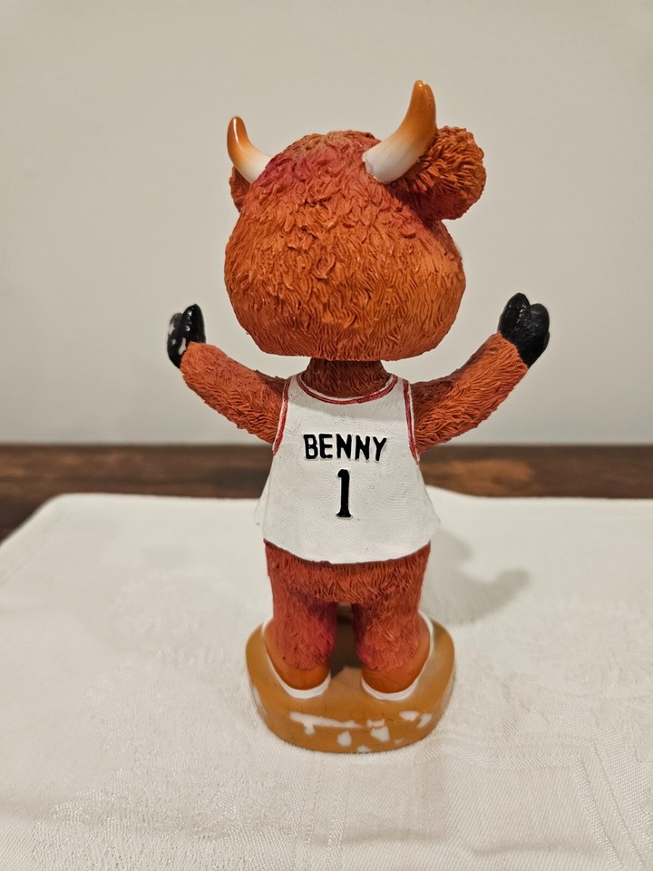 Vintage 2001 Chicago Bulls Mascot Bobblehead Benny the Bull - Kellogg's ...