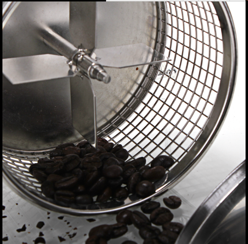 Manual hand Stainless Steel Coffee Bean Roaster Machine home FAST SHIP ...