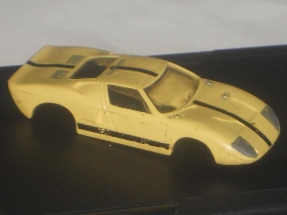 VINTAGE AURORA TJET #1374 FORD GT RARE COLOR BODY SUPER NICE HO SLOT ...