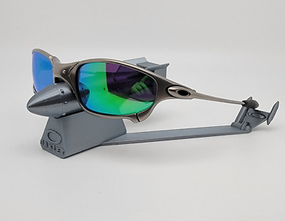3D Printed Oakley Style X-Metal Silver Nuclear Atomic Bomb Sunglasses ...