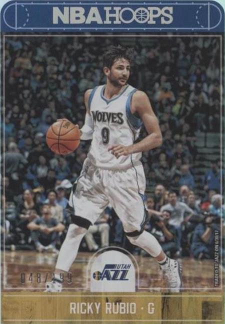 2017-18 Panini NBA Hoops - Ricky Rubio #218 Silver /199 for sale online ...