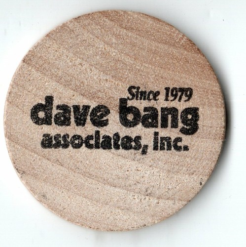 Dave Bang Associates Inc. Wooden Nickel | eBay