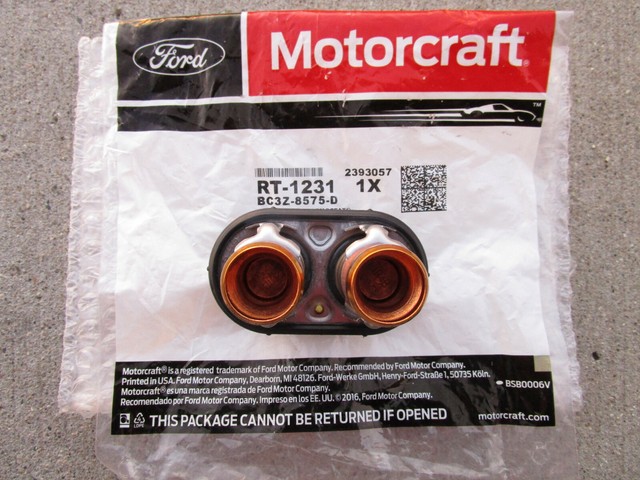FORD BC3Z-8575-E BC3Z8575E MOTORCRAFT RT-1249 ENGINE COOLANT THERMOSTAT ...