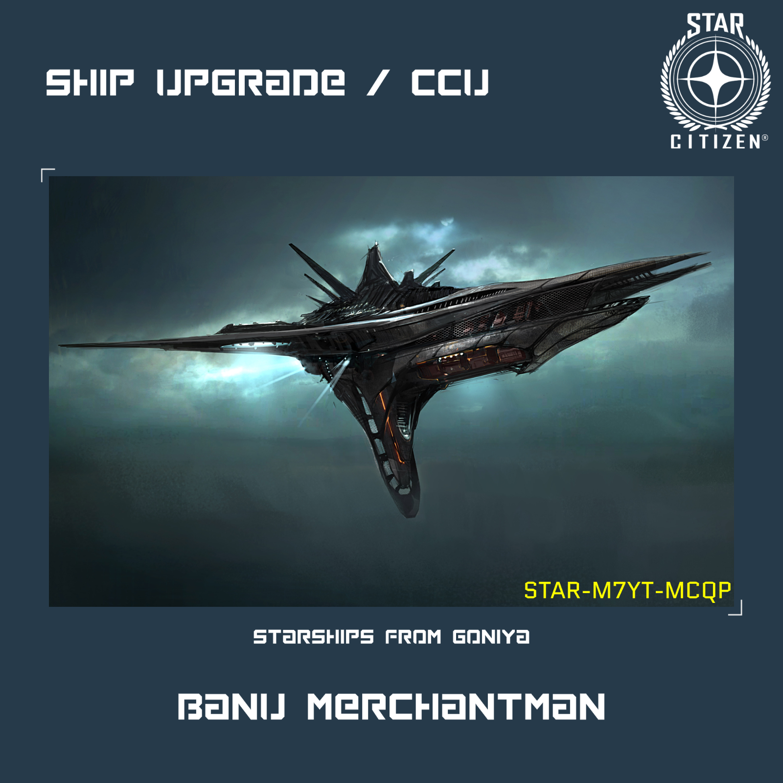 STAR CITIZEN - BANU MERCHANTMAN UPGRADE - (CCU) | eBay