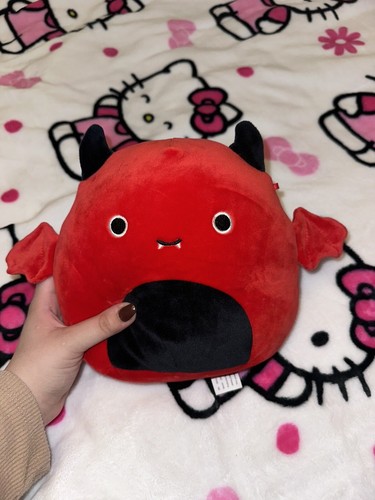 Dante the 8” Red Devil Bat Halloween Squishmallow Stuffed Animal Toy ...