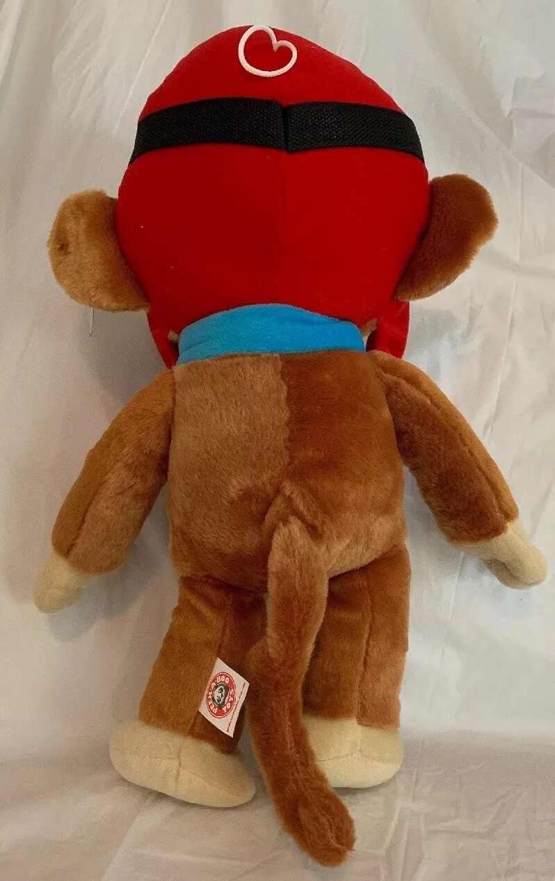 Peek A Boo Toys Plush Super Monkey Giggles Scarf 20” Large Stitched ...