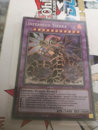 Infernoid Tierra Holo Carte Yu-Gi-Oh ! Fr Brol-fr082 | eBay