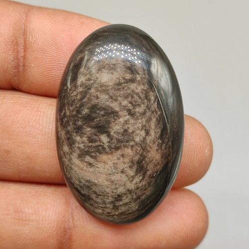 50ct Oval Golden Obsidian cabochon Smooth polished gemstone for jewelry ...