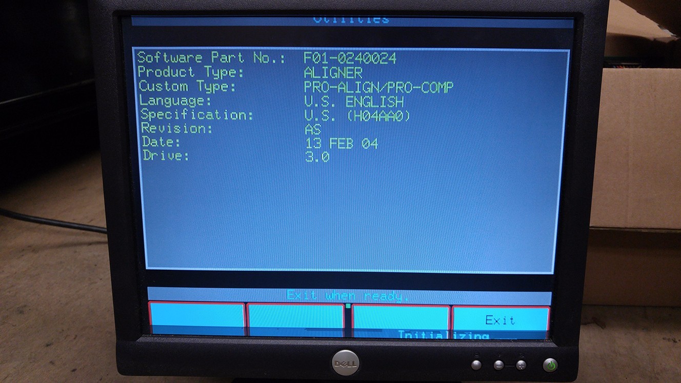 Hunter alignment machine software floppy disk (ProAlign) | eBay