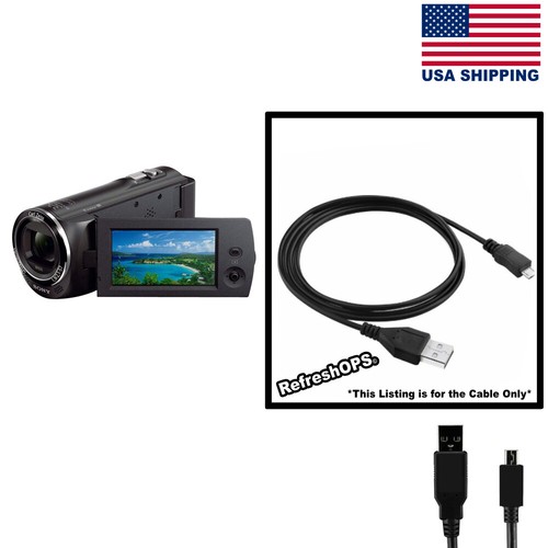 Sony Handycam HDR-CX220 Video Camera USB Cable Transfer Cord ...