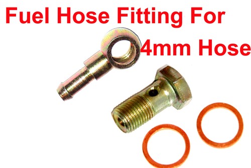 4mm Fuel Hose Fitting Fuel Line 4mm Banjo Union Tail Banjo Bolts Car ...