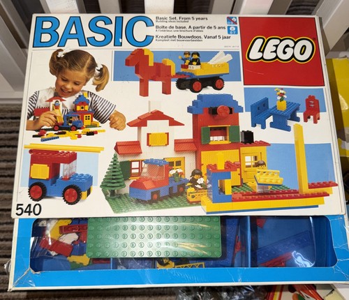 Vintage Lego 520 Basic Rare 1985 in box | eBay UK