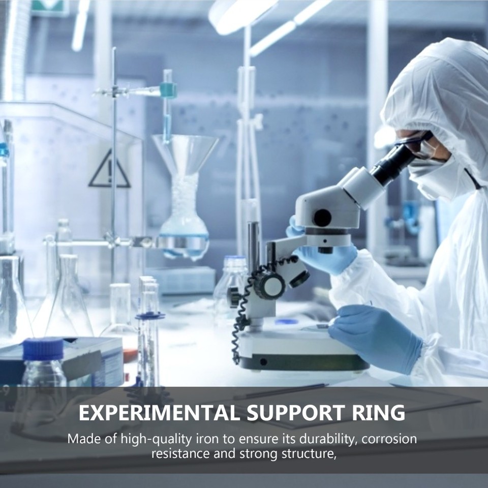 2 Pcs Beakers Iron Labs Clamp Stand Experiment Equipment | eBay Australia