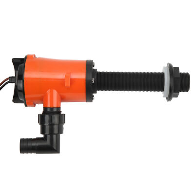 Aerator Livewell Pump 800GPH 12V 4.0A Submersible Fish Tank Pump for ...