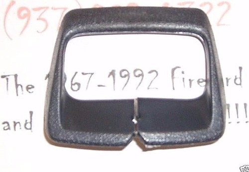 1973-1976 CAMARO FIREBIRD TRANS AM SEAT BELT GUIDE LOOP - BLACK - GM ...