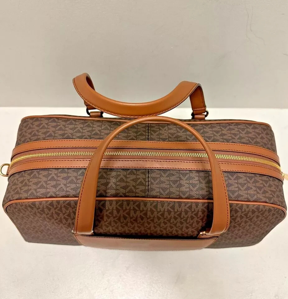 Michael Kors Women Travel Trolley Suitcase + Weekender Bag Combo Set ...