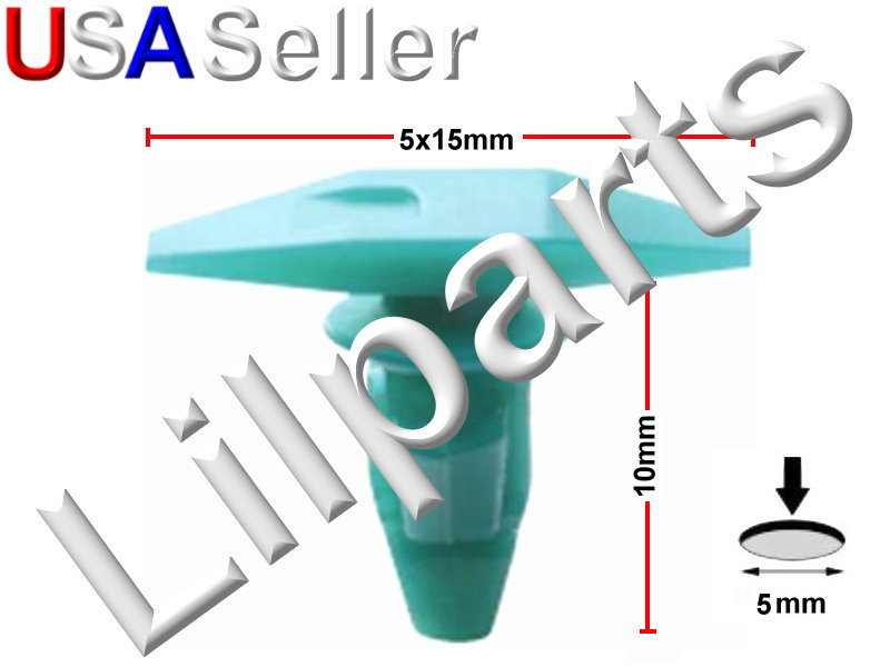 Honda Acura Weatherstrip Retainer Nylon Weather Strip Clip A19171 91568 ...