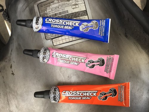 DYKEM CROSS CHECK TORQUE SEAL 3 Pack BLUE, PINK, ORANGE Indication ...