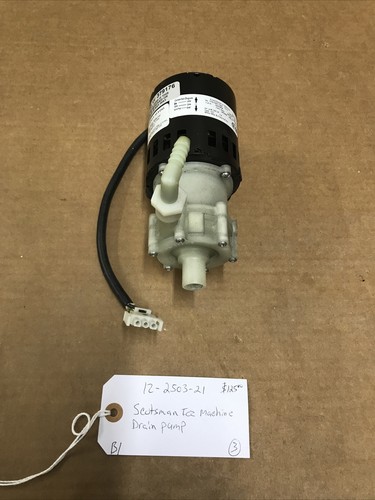 12-2503-21 Scotsman Ice Machine Drain Pump. 60 Day Warranty. | eBay