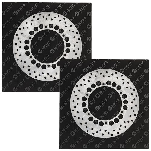 NICHE Front Rear Brake Rotor Set For Yamaha Fazer 700 FZ1 FZ750 SRX250 ...