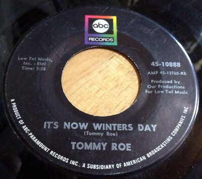 Tommy Roe 45 It's Now Winters Day / Kick Me Charlie | eBay