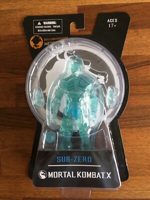 Mortal Kombat X -SUB-ZERO ICE CLONE 6" Figure Mezco Toys *** SDCC ...
