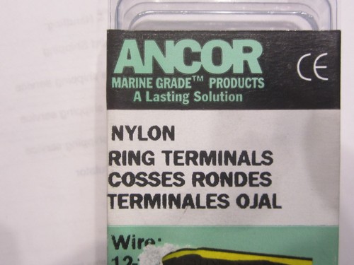 Ancor Marine Grade Nylon Ring Terminals P# 230226 | eBay