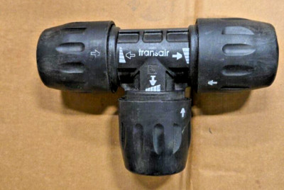 Transair 6604 40 00US Equal Tee Tubing for 1 1/2" OD | eBay