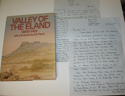 Rare 1984 Valley of The Eland-Kenya, Signed by Venn Fey + 2 signed ...