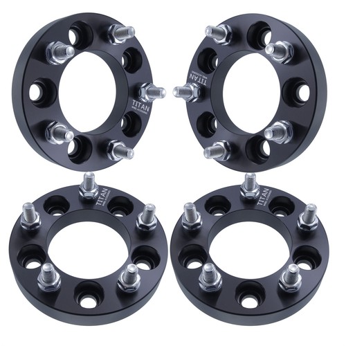 (4) 1.25" Inch 5x4.75 to 5x5.5 Wheel Adapters 5lug Spacers 12x1.5 studs ...