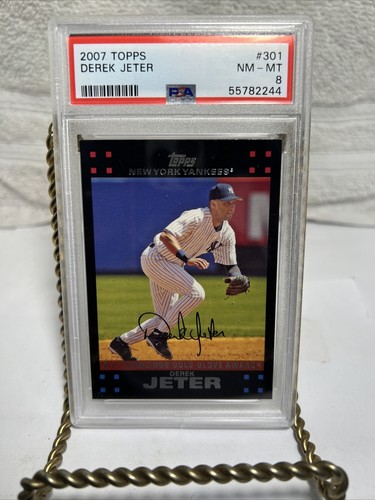 2007 Topps Derek Jeter #301 PSA 8 HOF🦄 | eBay