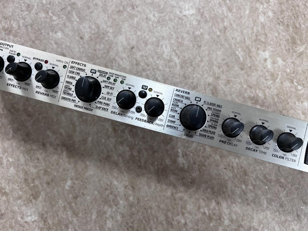 TC Electronic G-Sharp Guitar Multi-Effects Processor Rackmount From ...