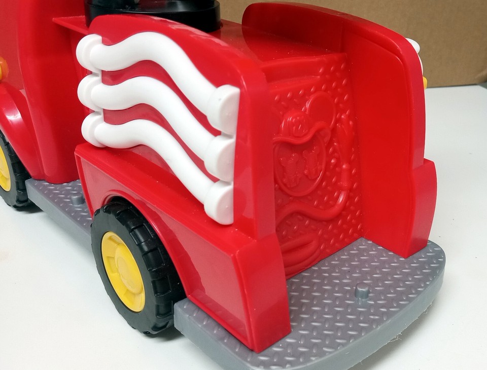 Disneys Mickey Mouse Fire Engine Fire Truck Toy With Lights And Sound ...