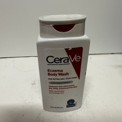 CeraVe Eczema Body Wash for Extra Dry Itchy Skin 10 OZ | eBay
