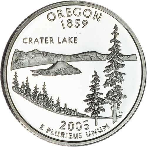 2005 S OREGON STATE QUARTER FROM A US PROOF SET FREE SHIPPING | eBay