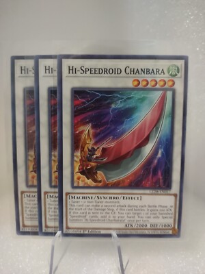 Yu-Gi-Oh! TCG x3 Hi-Speedroid Chanbara Legendary Duelists: Synchro ...