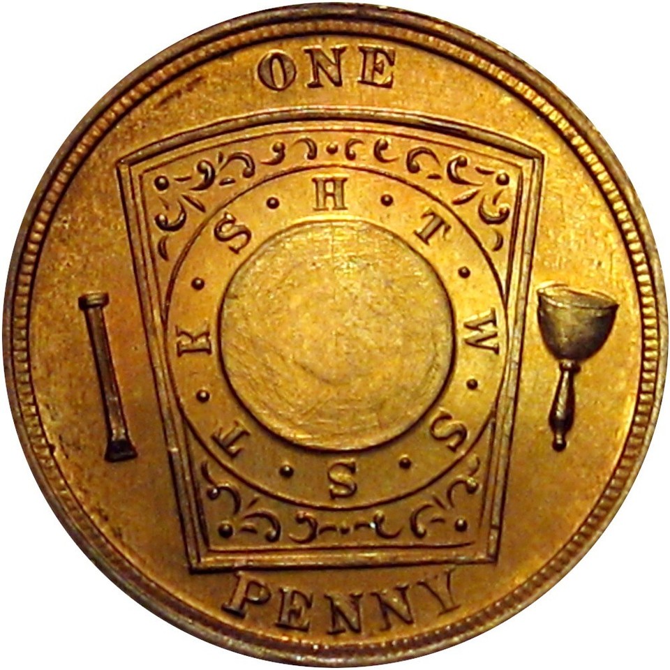 Blakely Georgia Masonic Chapter Penny Token Blakely Chapter No. 44 | eBay