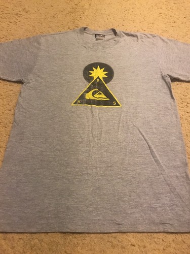 QUIKSILVER KELLY SLATER KS9-9X ASP WORLD SURF CHAMPION RARE MEDIUM GRAY ...