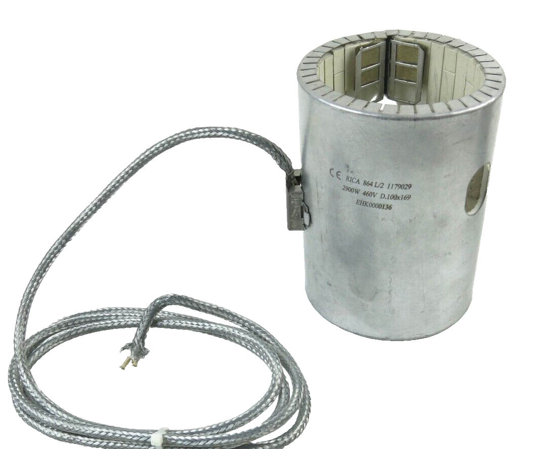 Ceramic Heater Band 2900W 460V 100mm I.D. x 169mm Length (3-15/16" x 6 ...